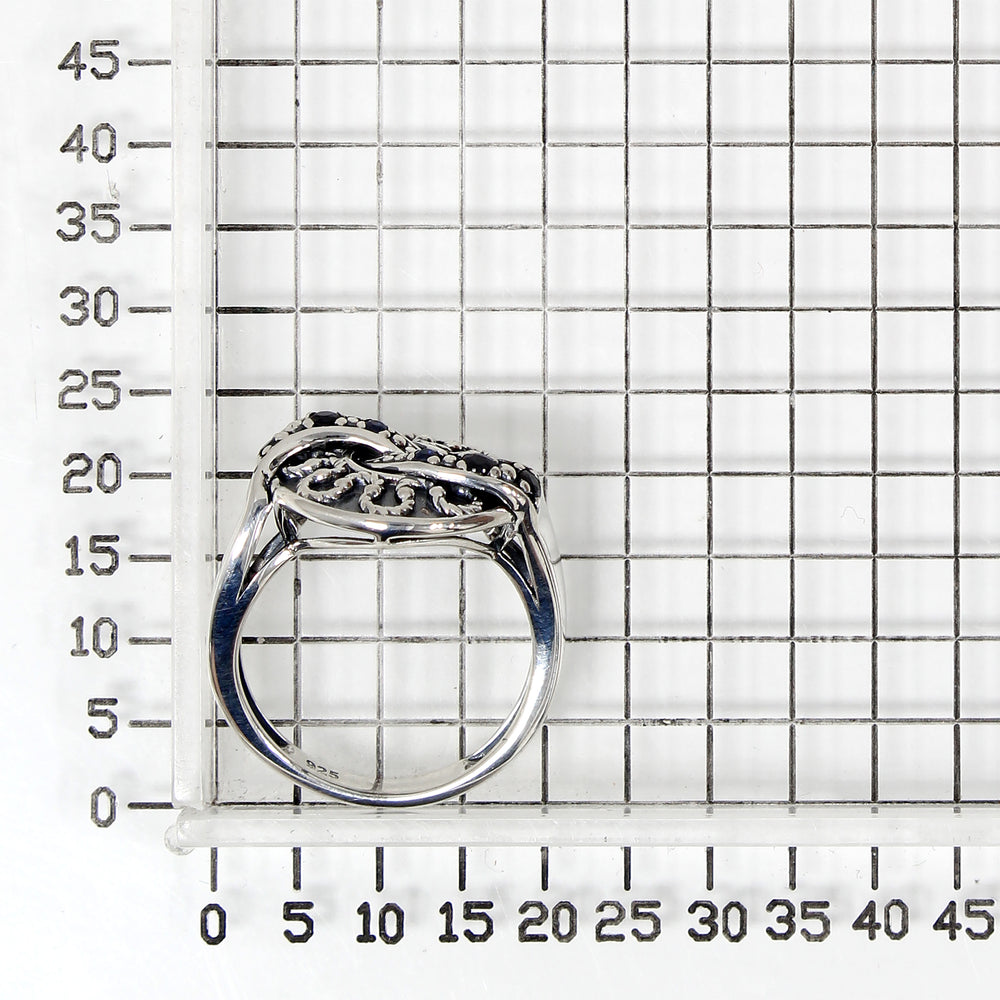 925 STERLING SILVER FANCY RING - Almond (Thailand) Limited.