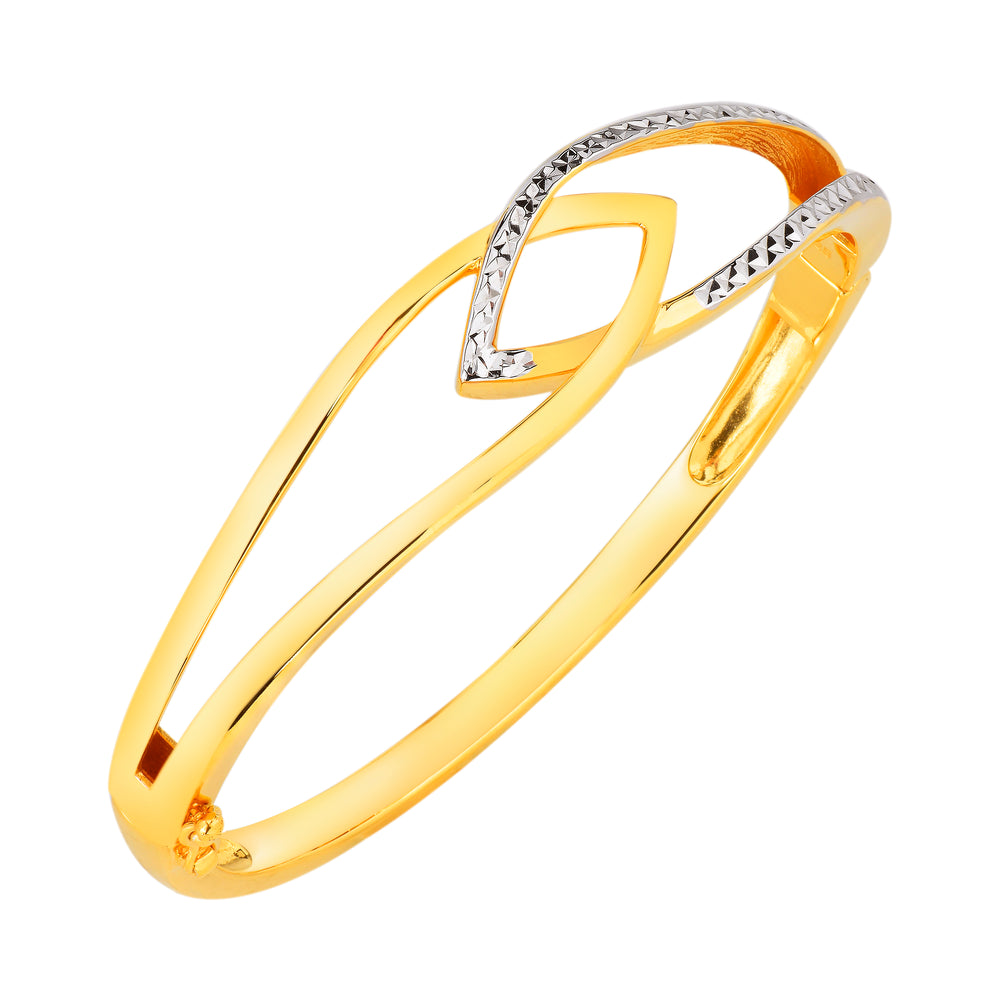 925 STERLING SILVER UNITY BANGLE - Almond (Thailand) Limited.